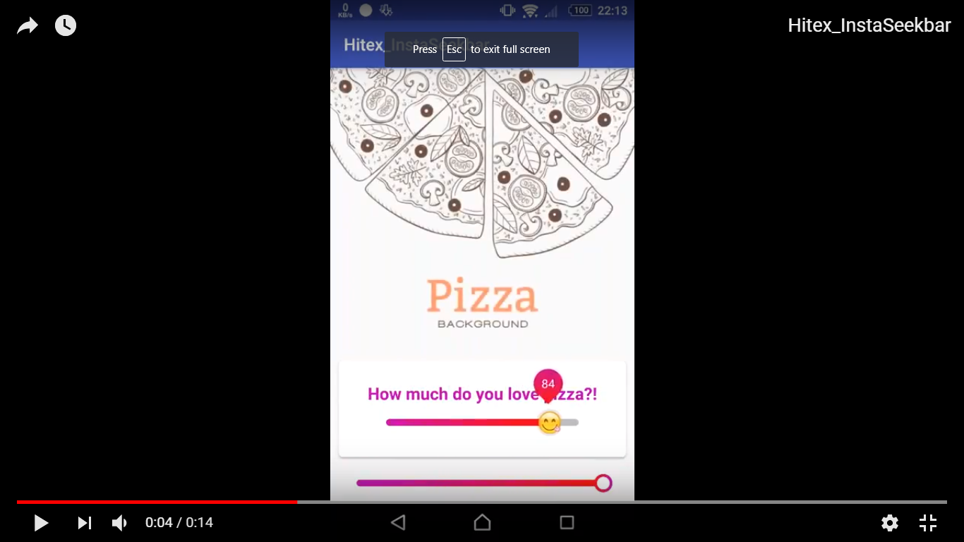 GitHub - Hitexroid/InstaSeekBar: A seekbar like instagram history seekbar
