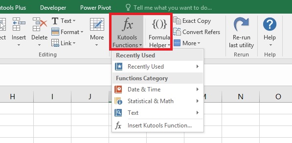 افزونه های Kutools و Kutools plus در اکسل