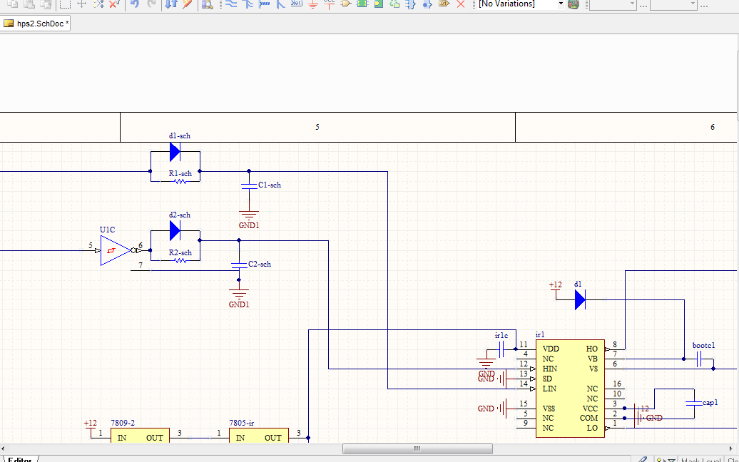 ir2113 HO output wave problem | All About Circuits